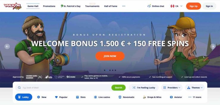 Vulkan Vegas Сasino Online 【FULL Review & Bonus 2024】