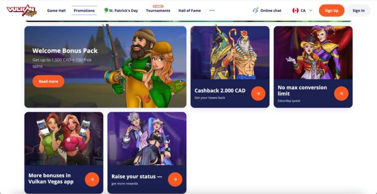 Vulkan Vegas Сasino Online 【FULL Review & Bonus 2024】