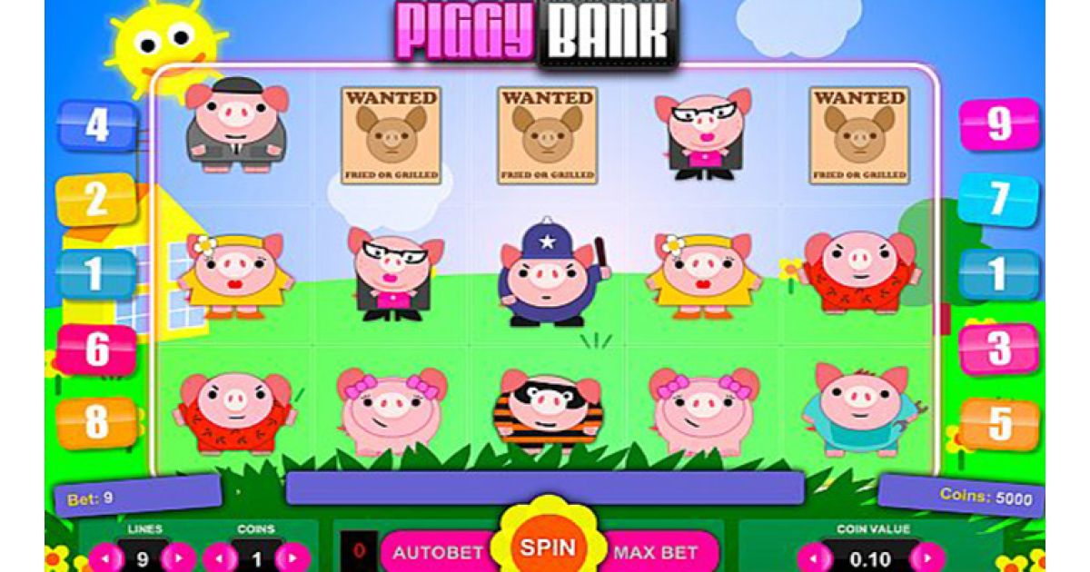 Piggy Bank Slot Machine: Review & Free Play in Demo